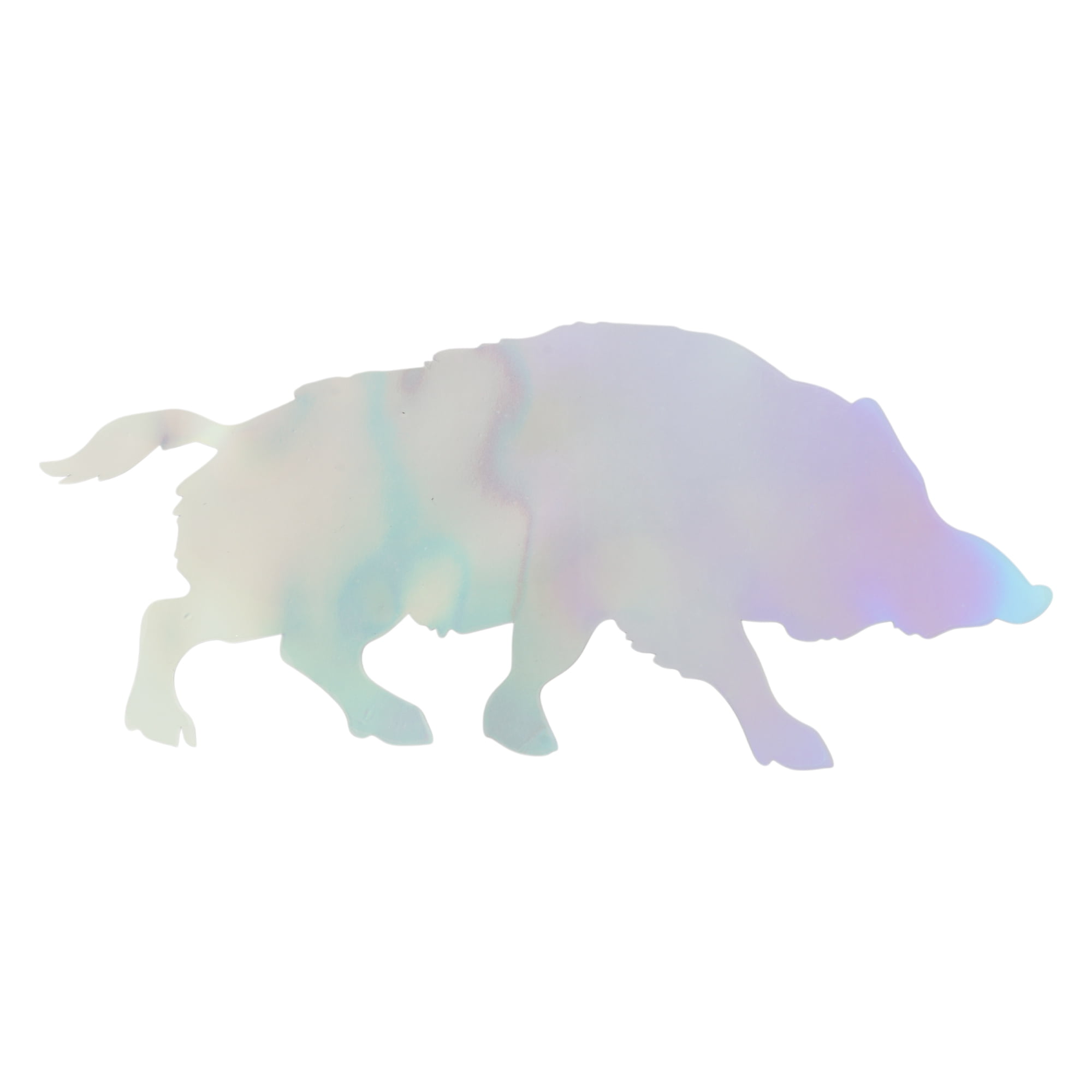 Unique Bargains Reflective Bumper Decal Colorful Gradient Square Wild ...