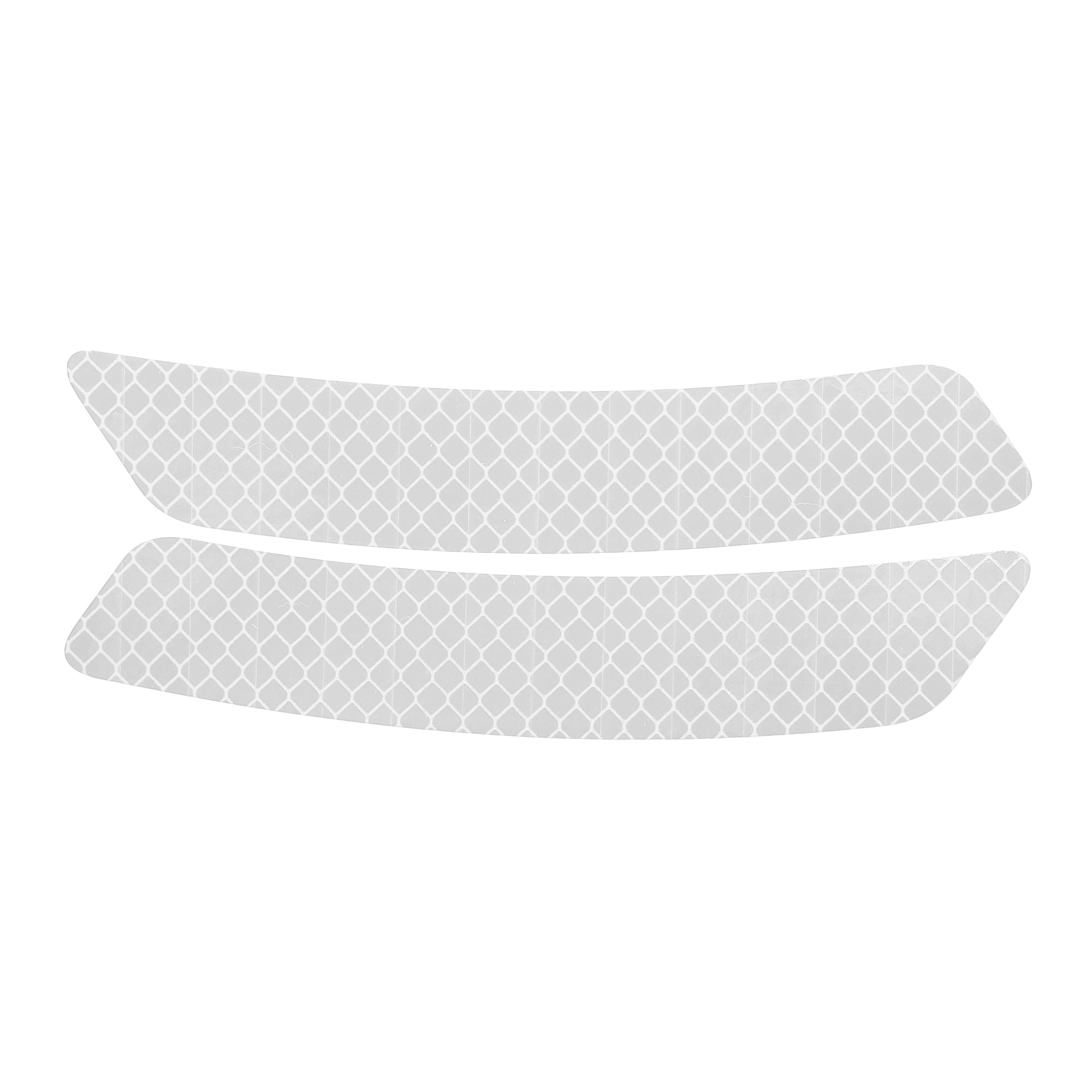 Unique Bargains Reflective Bumper Decal Diamond White Wheel-Brow ...