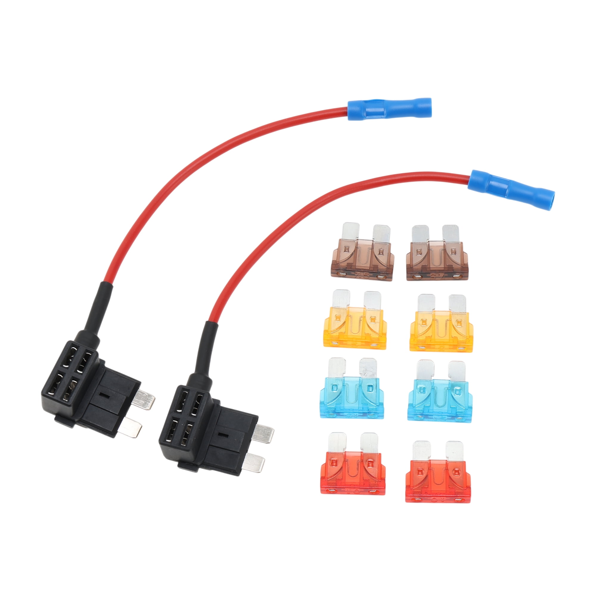 Unique Bargains Regular Fuse Tap Adapter Fuse Tap Kit Fuse Tap Holder ...