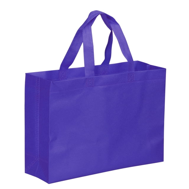 Unique Bargains Reusable Gift Bags Horizontal Style Grocery Tote Bag ...