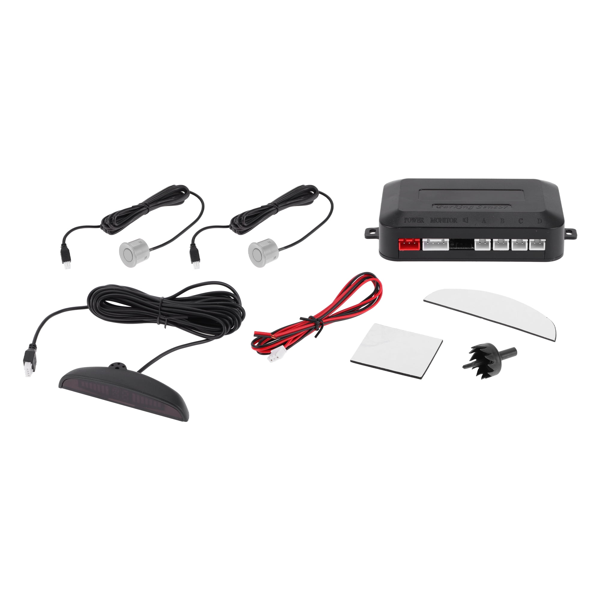 Unique Bargains Reverse Backup Radar System Reverse Parking Sensors ...