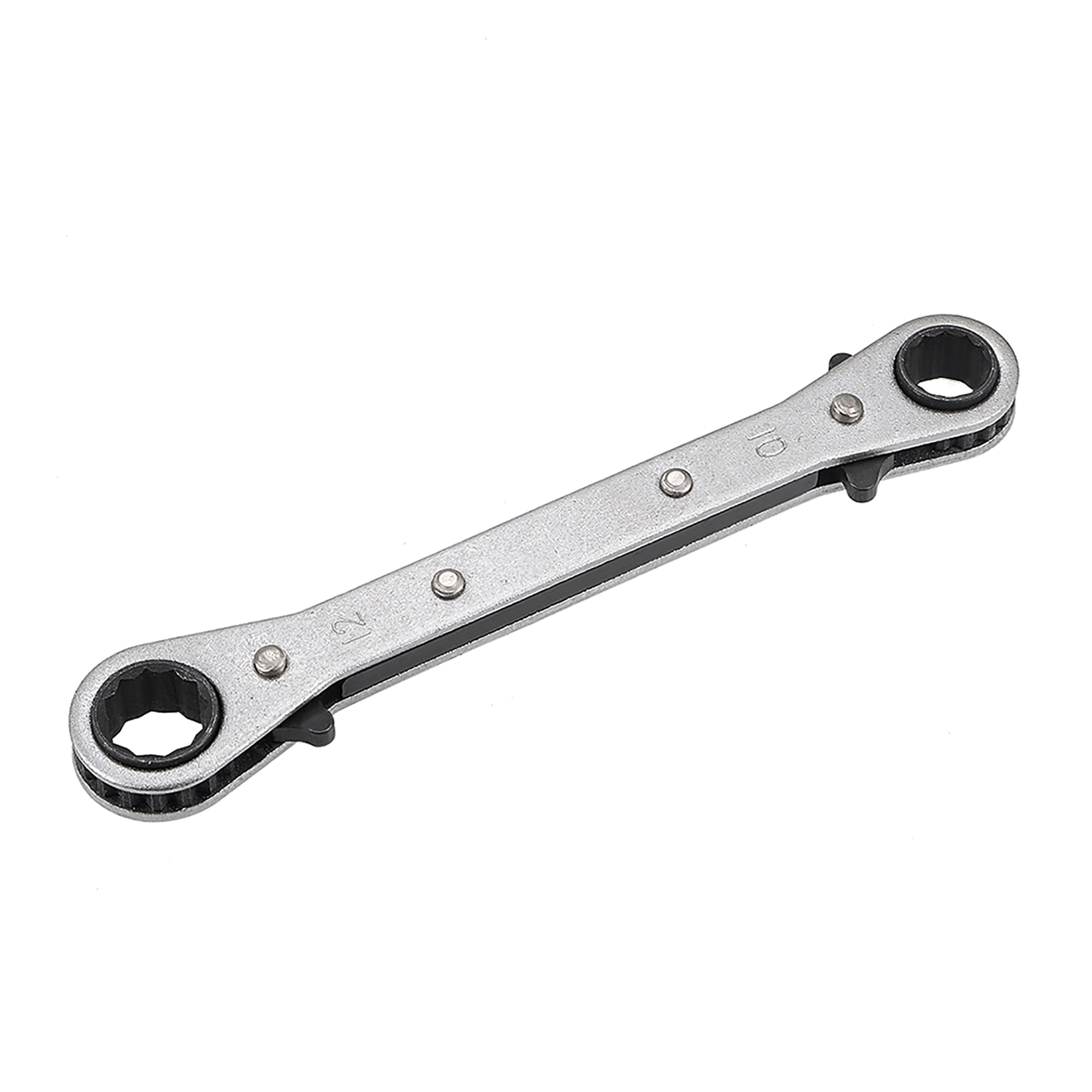 Unique Bargains Reversible Ratcheting Wrench, 10mm x 12mm Double Box ...