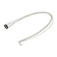 Unique Bargains Rhinestone Braided Hair Chain 1 Pc Silver Tone [Style 2 ...