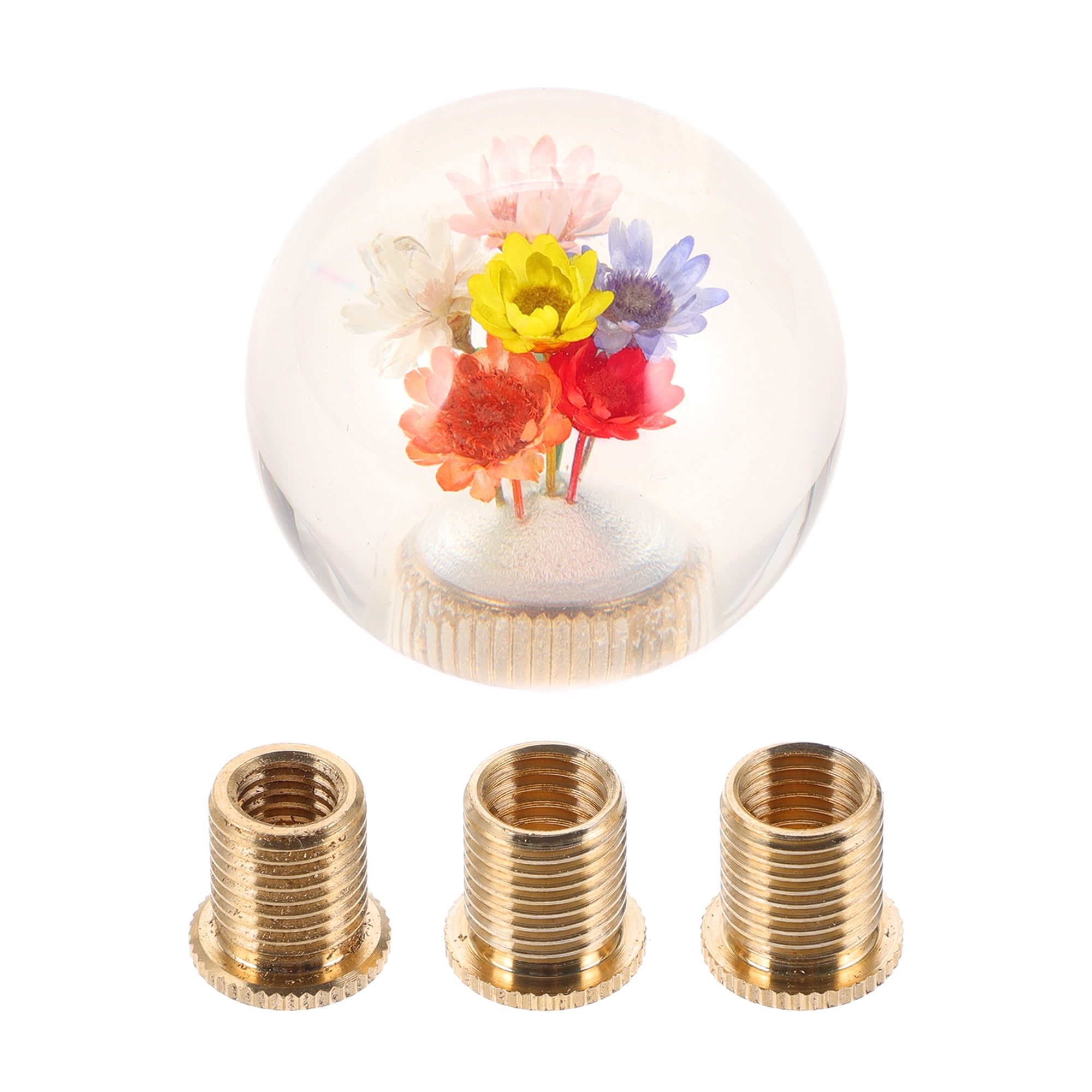 Unique Bargains Round Ball Shift Knob Universal Gear Shifter Knob ...