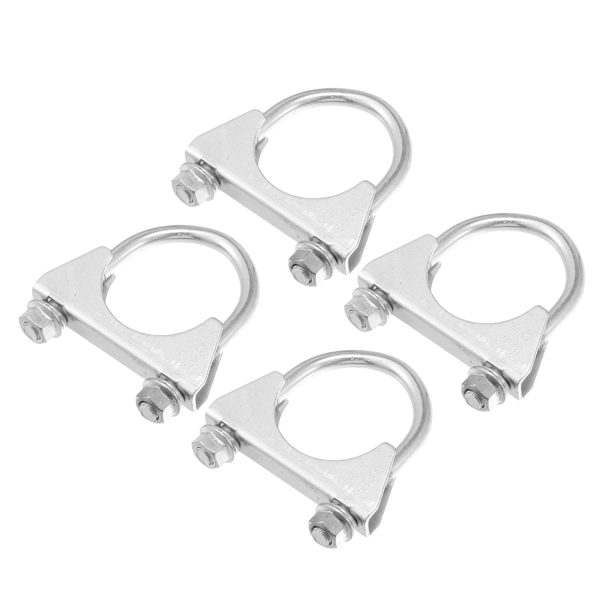 Unique Bargains Round U Bolt Clamp Muffler Exhaust Clamps for Car RV ...