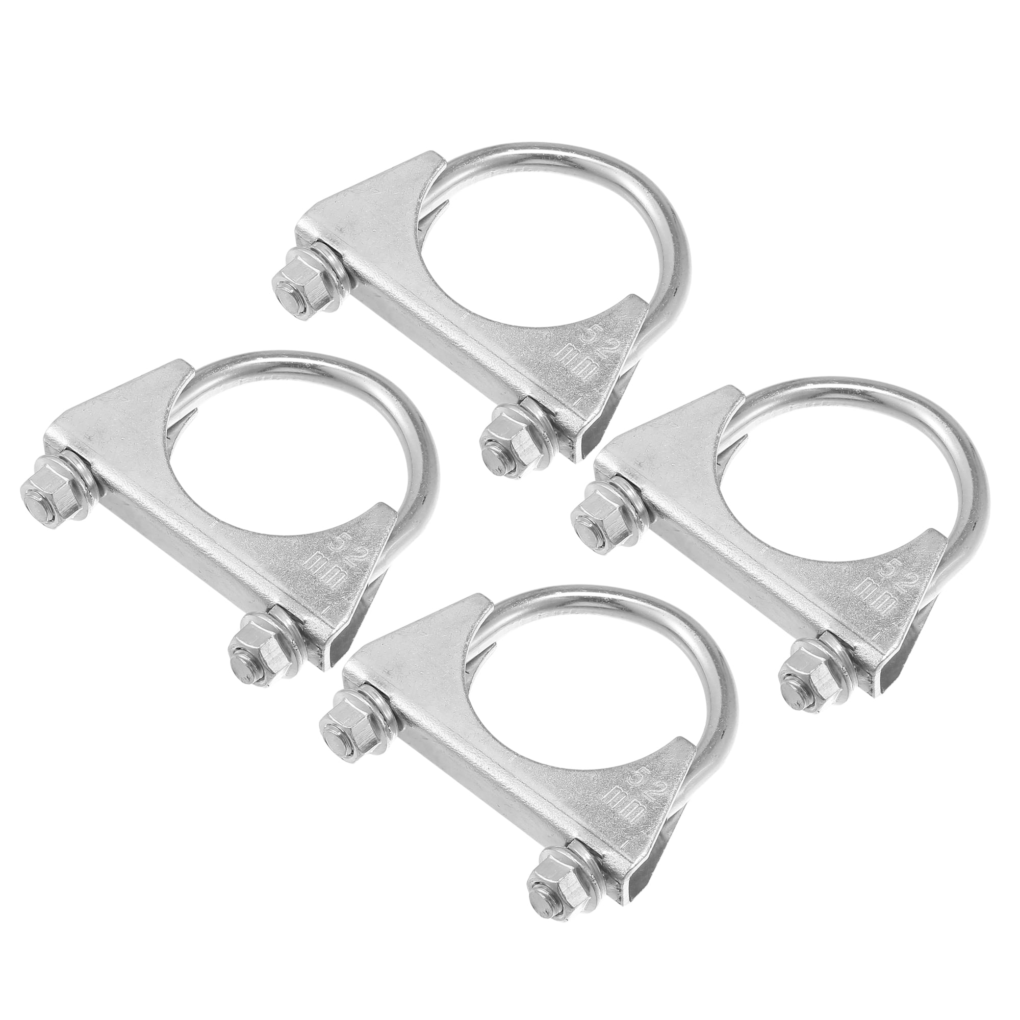 Unique Bargains Round U Bolt Clamp Muffler Exhaust Clamps for Car RV ...