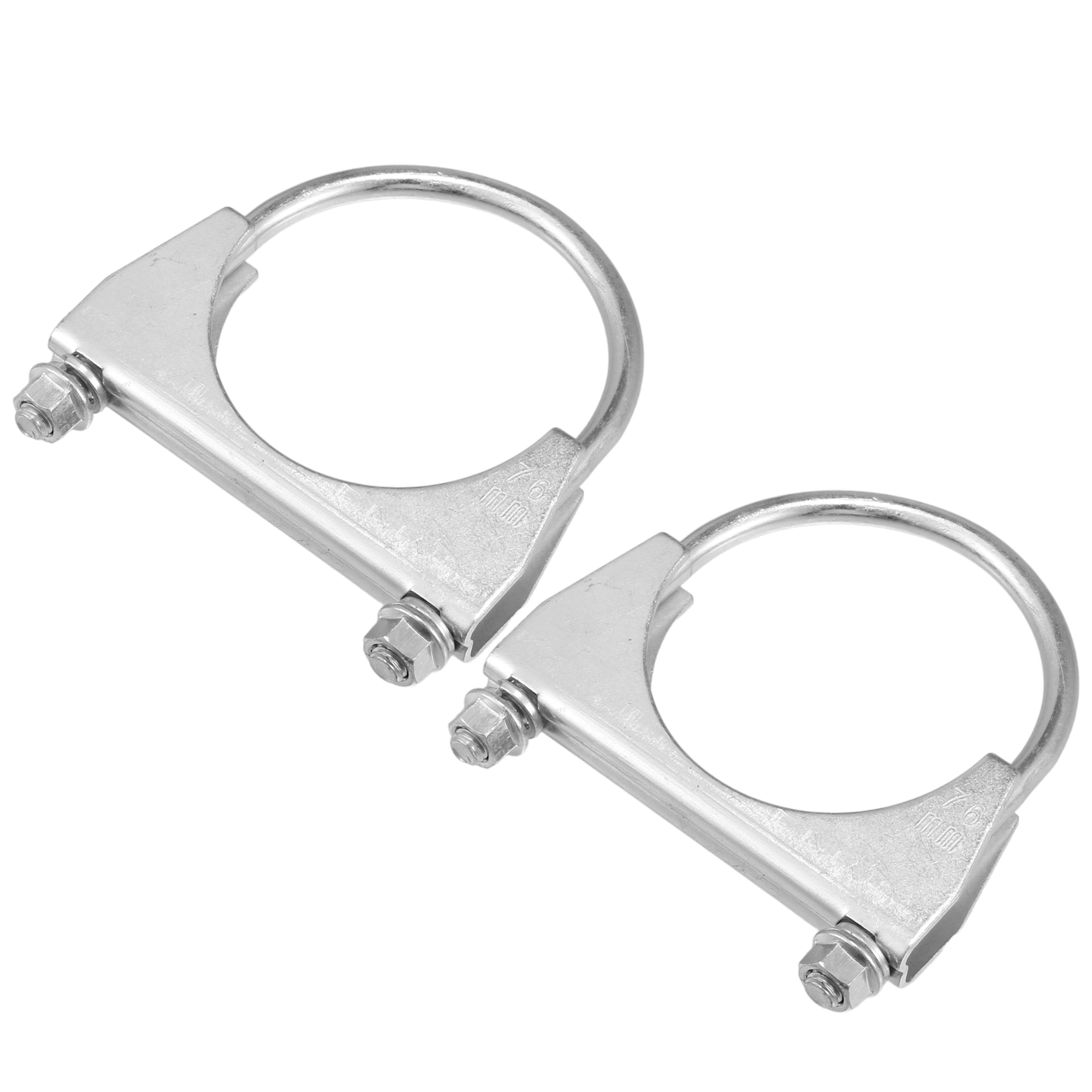 Unique Bargains Round U Bolt Clamp Muffler Exhaust Clamps for Car RV ...