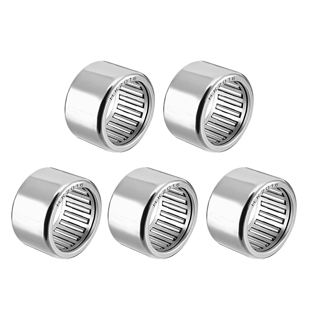 Unique Bargains ST14 Steel HK2016 Drawn Cup Needle Roller Bearings 20mm Bore Dia, 26mm OD, 16mm ...