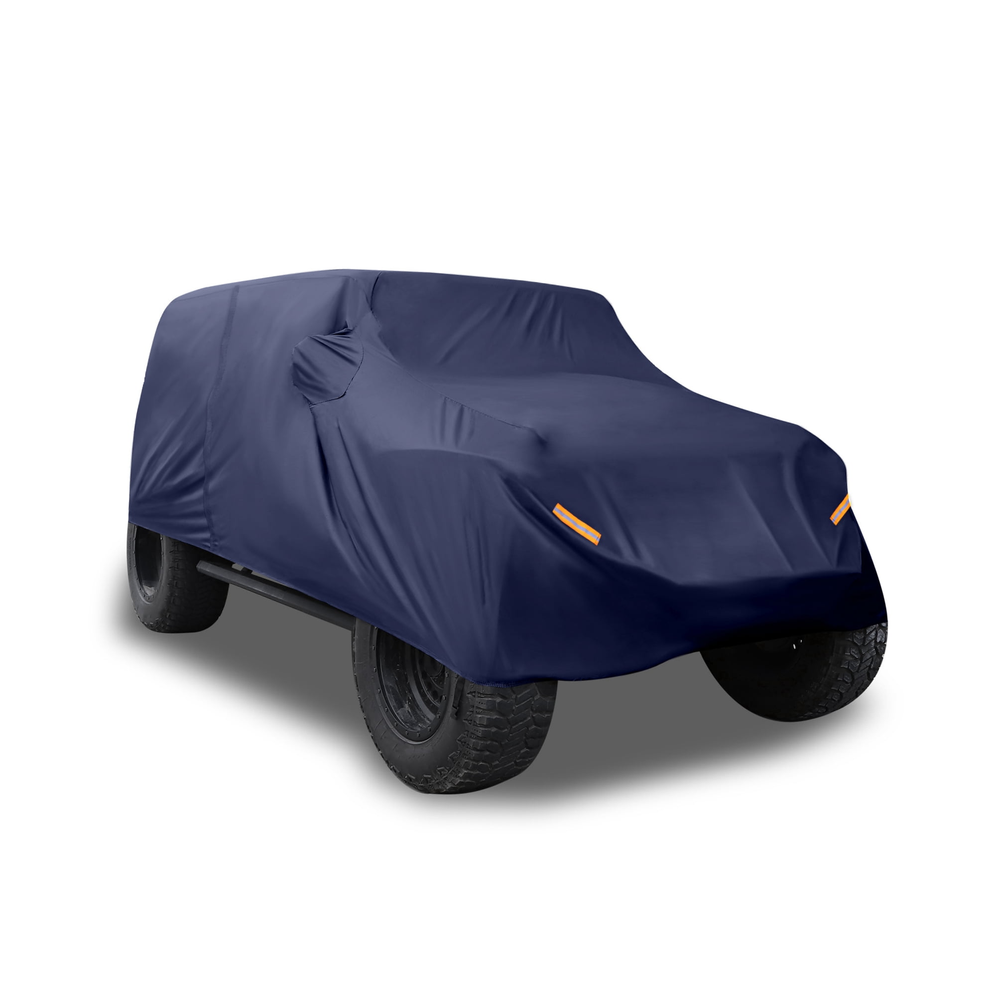 SUV Car Cover for Jeep Wrangler JK JL - Waterproof & Dustproof - Navy ...