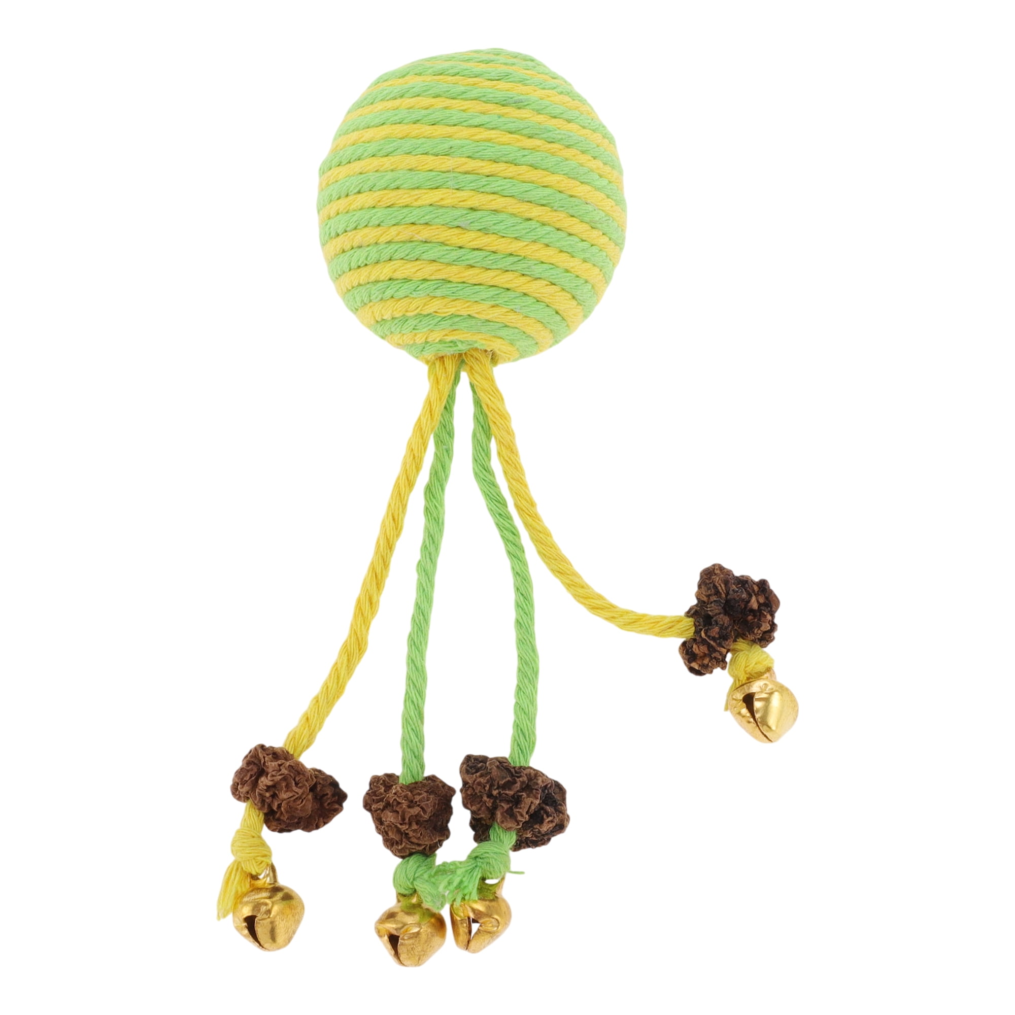 Unique Bargains Safe Teeth Cleaning Chew Balls for Cat [Gall Fruit ...