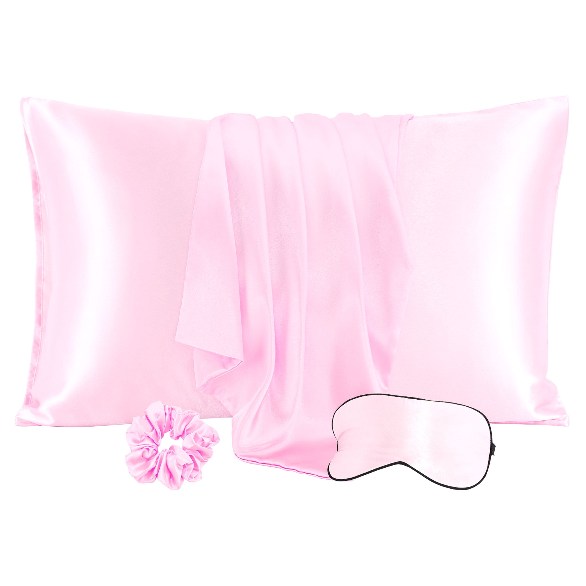 Unique Bargains Set of 2 Durable Soft Enveloped Closure Satin ...