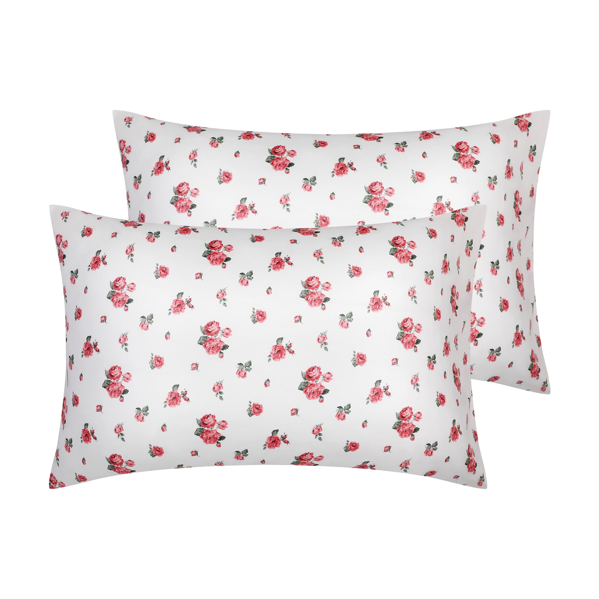 Unique Bargains Set of 2 Pillowcase for Hair and Skin Soft Cotton ...