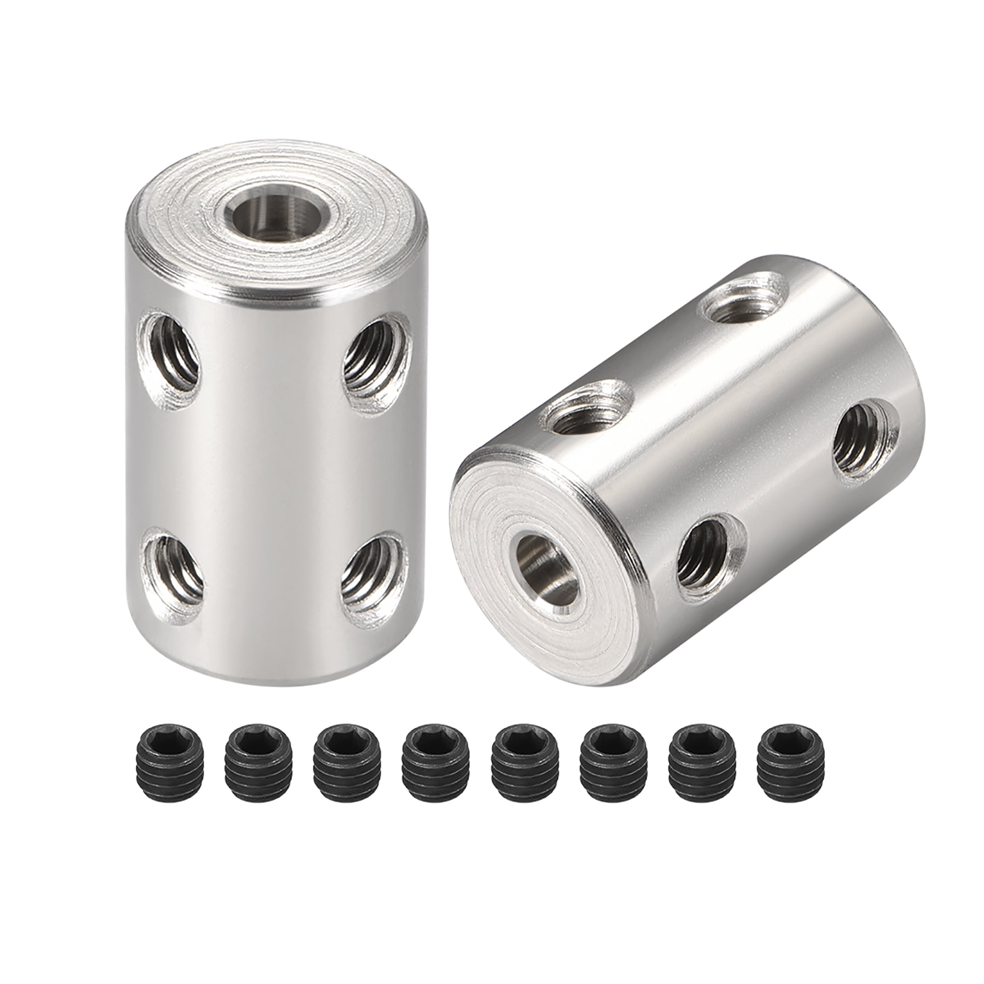 Unique Bargains Shaft Coupling 4mm to 4mm Bore L22xD14 Robot Motor ...