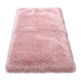 Unique Bargains Shaggy Area Rug Ultra Fluffy Non Slip Fuzzy Carpet 24 ...