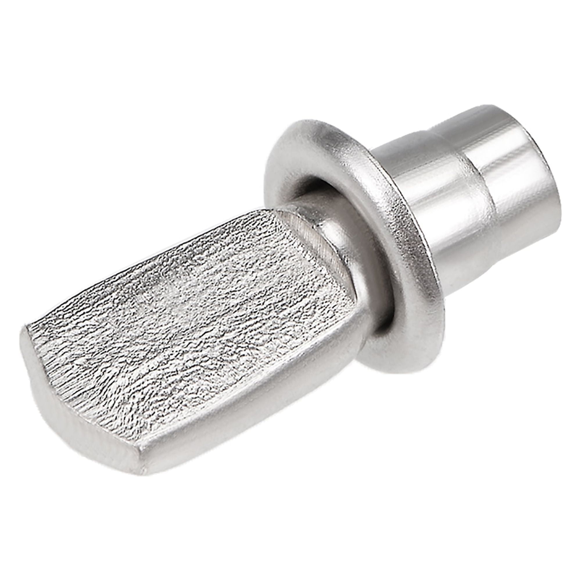 Unique Bargains Shelf Bracket Pegs 5x19mm Nickel Plated Flat Spoon ...