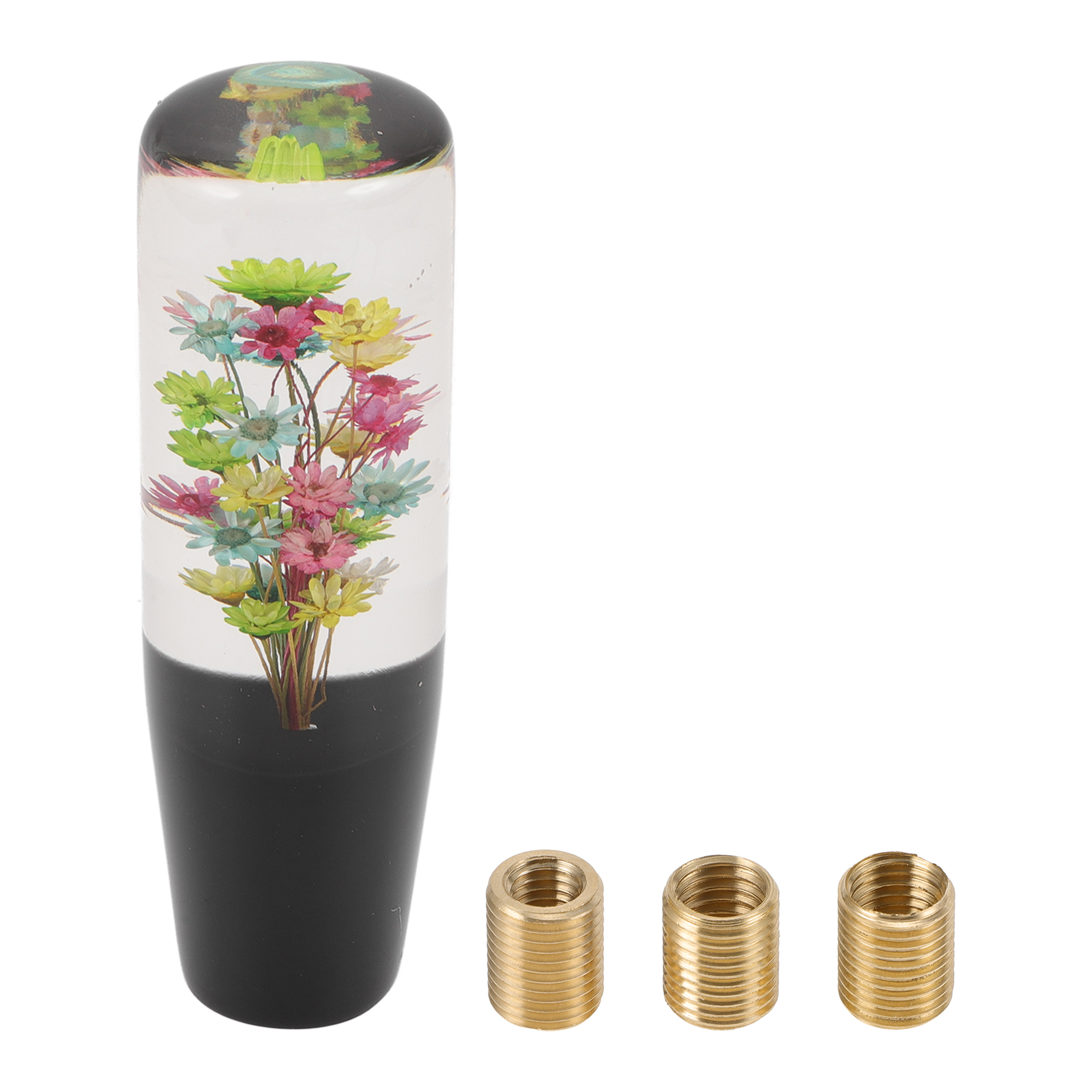 Unique Bargains Shift Knob Universal Gear Shifter Knob Faux Crystal ...