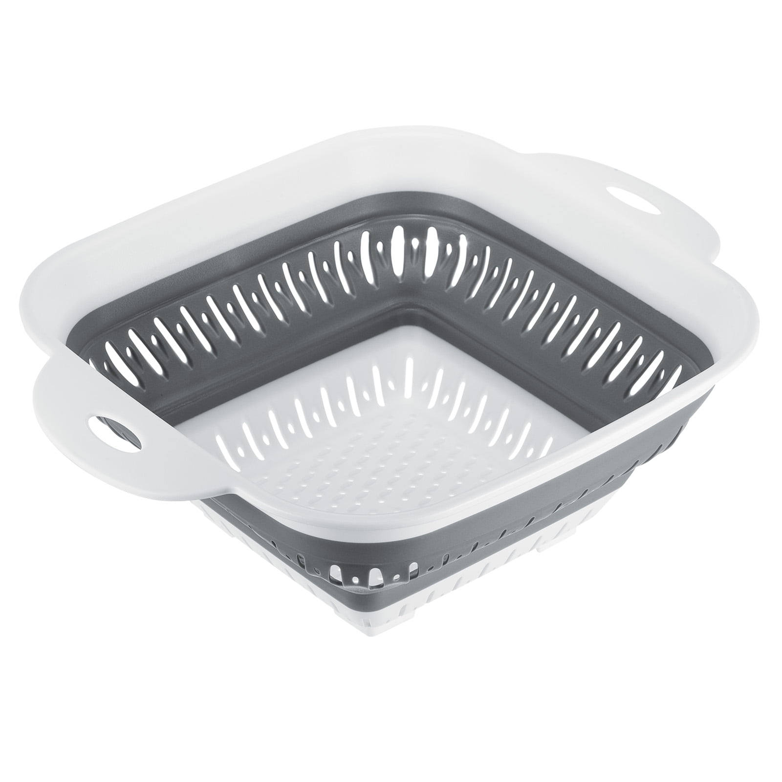 Unique Bargains Silicone Collapsible Colander, Square Collapsible ...