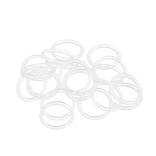 Unique Bargains Silicone O-Rings, 11mm Inner Diameter, 15mm OD, 2mm ...