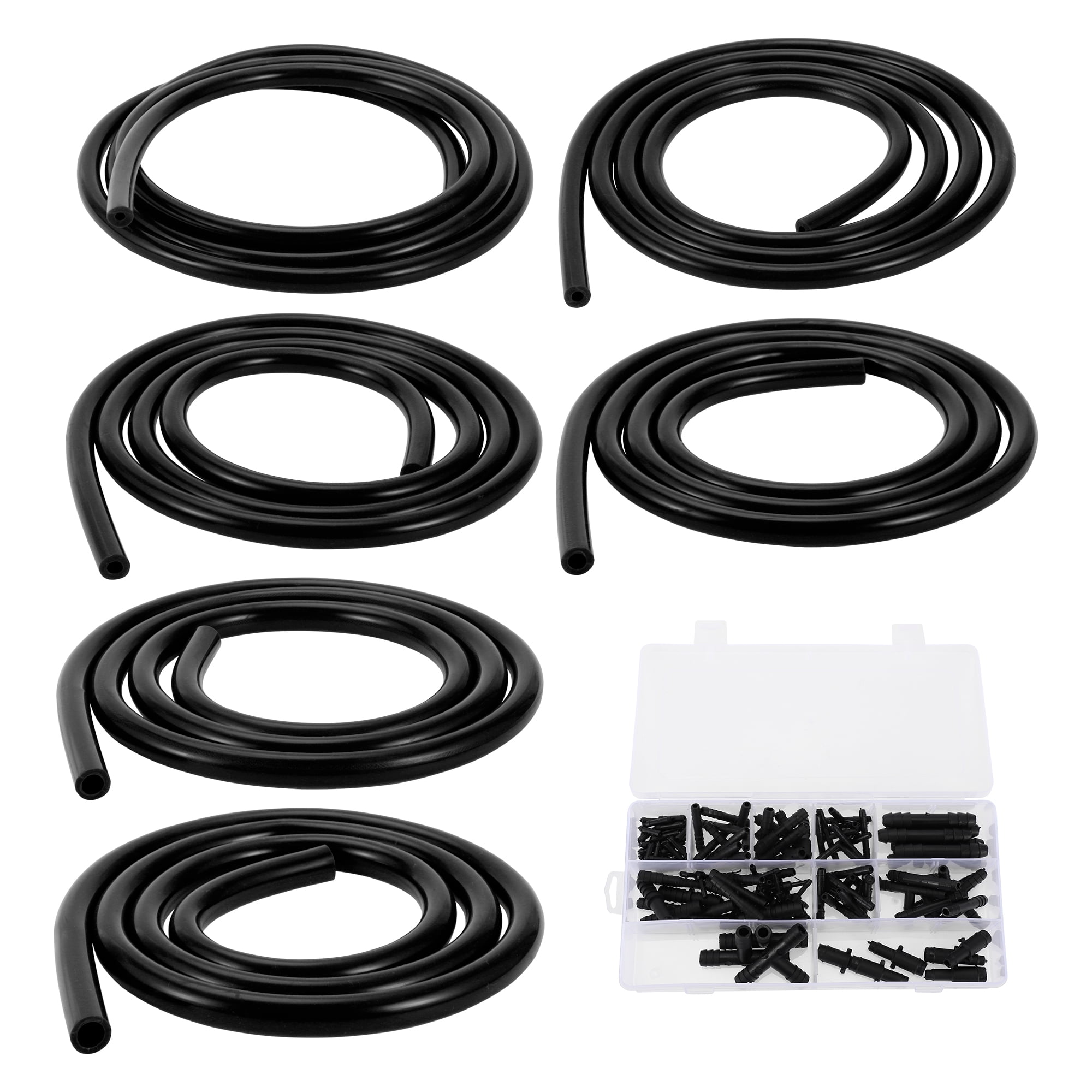 Unique Bargains Silicone Vacuum Tubing Hose 130PSI Max Pressure ...
