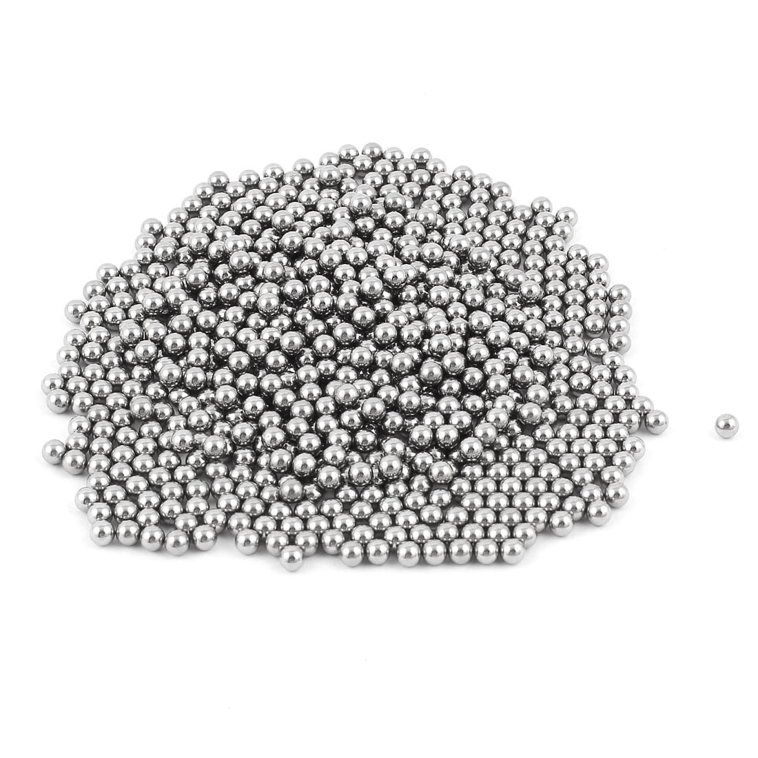Unique Bargains Silver Tone 4mm Bearing Steel Balls Bicycle Bike Spare ...