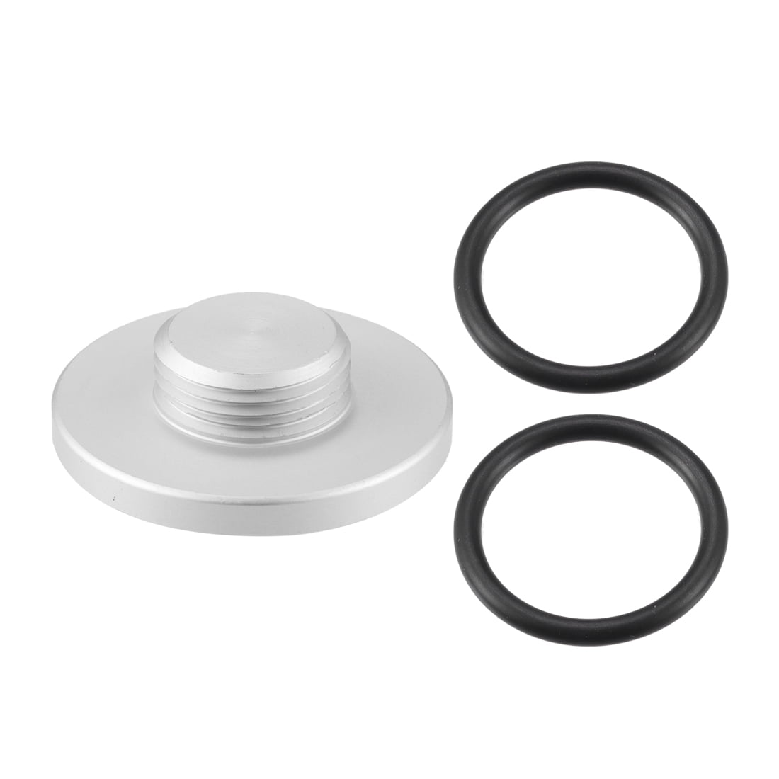 Unique Bargains Silver Tone Car Oil Engine Filter Housing Cap Drain ...