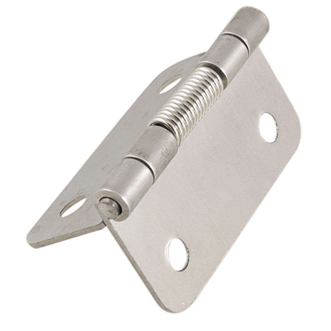 Unique Bargains Silver Tone Metal 60 x 54 x 8mm Spring Loaded Hinge ...