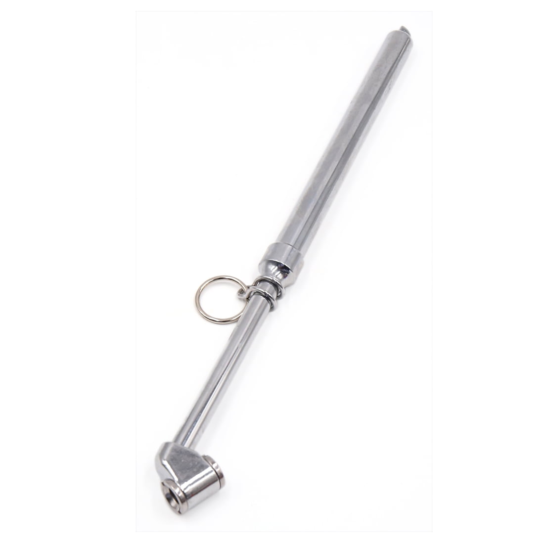 Unique Bargains Silver Tone Motorbike Single Head Tire Inflator Air ...