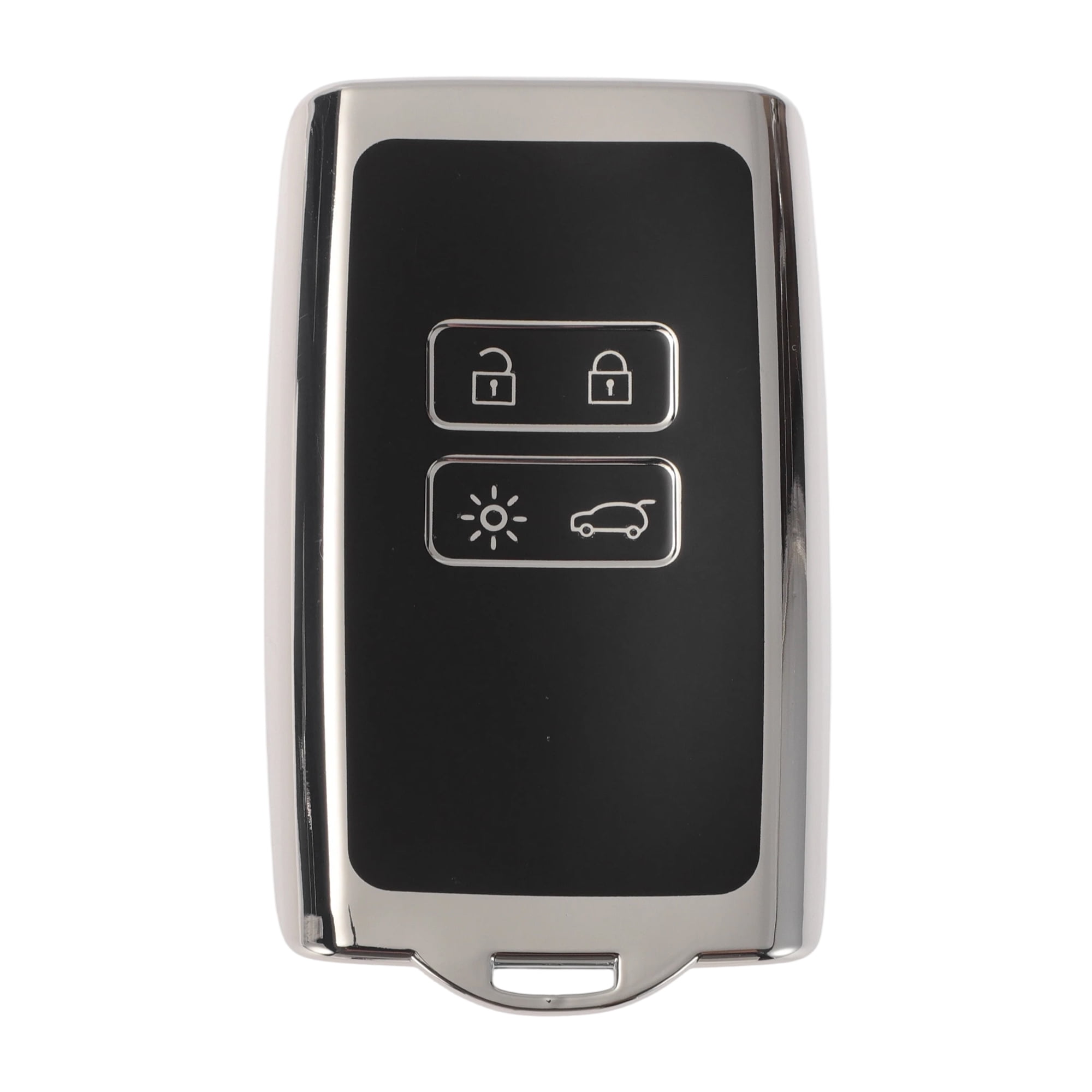 Unique Bargains Silver Tone TPU Silicone Car Key Case for Dacia Duster ...