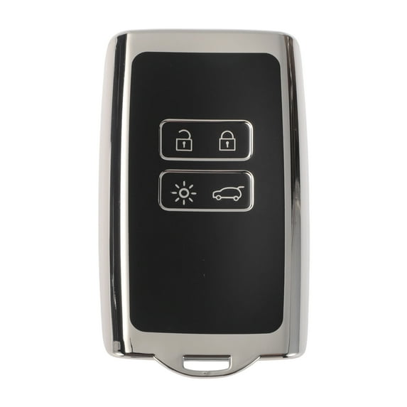 Unique Bargains Silver Tone TPU Silicone Car Key Case for Dacia Duster ...