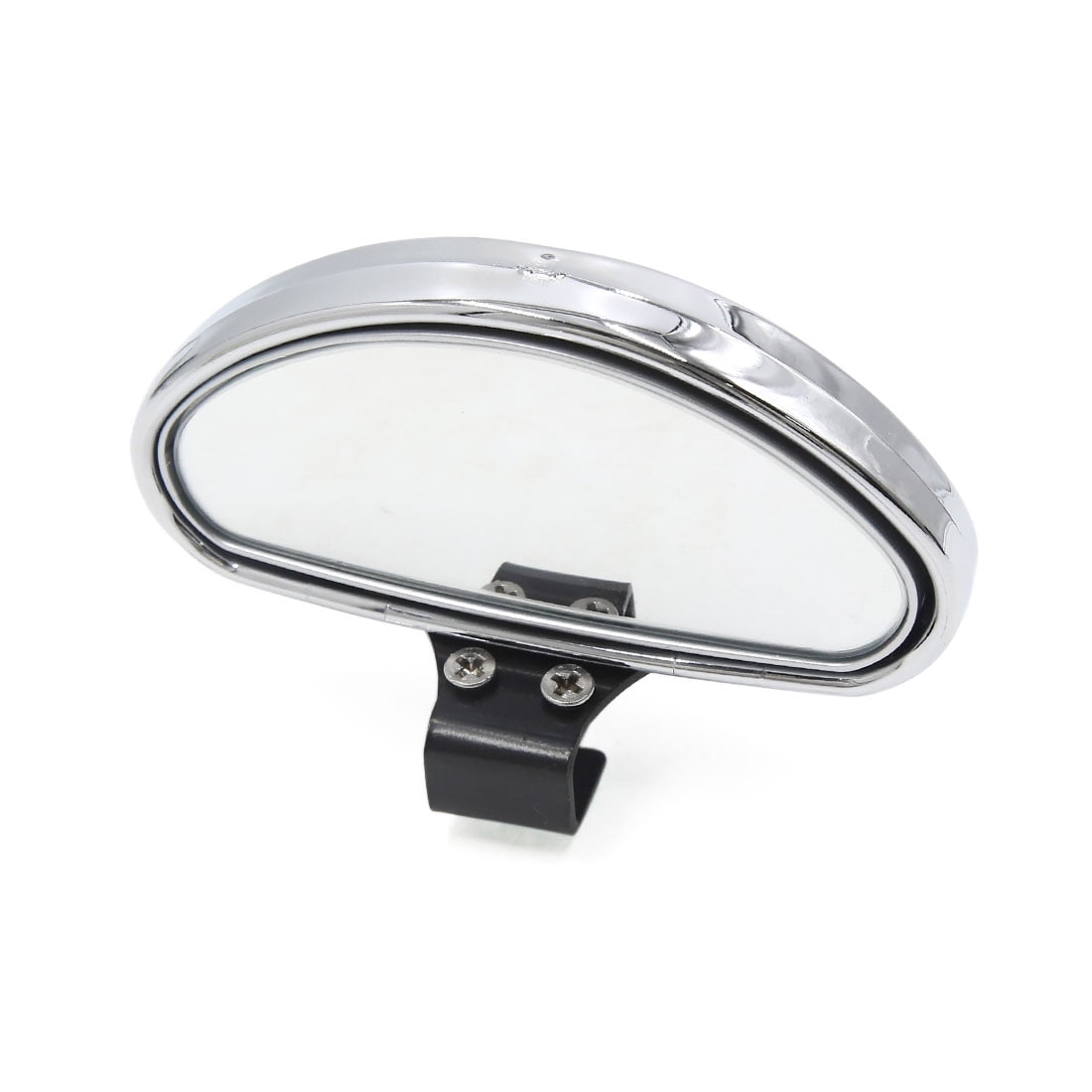 Unique Bargains Silver Tone Universal Truck Car Wide Angle Half Oval ...