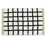 Unique Bargains Soft Absorbent Plush Non Slip Machine Washable Bath Mat ...
