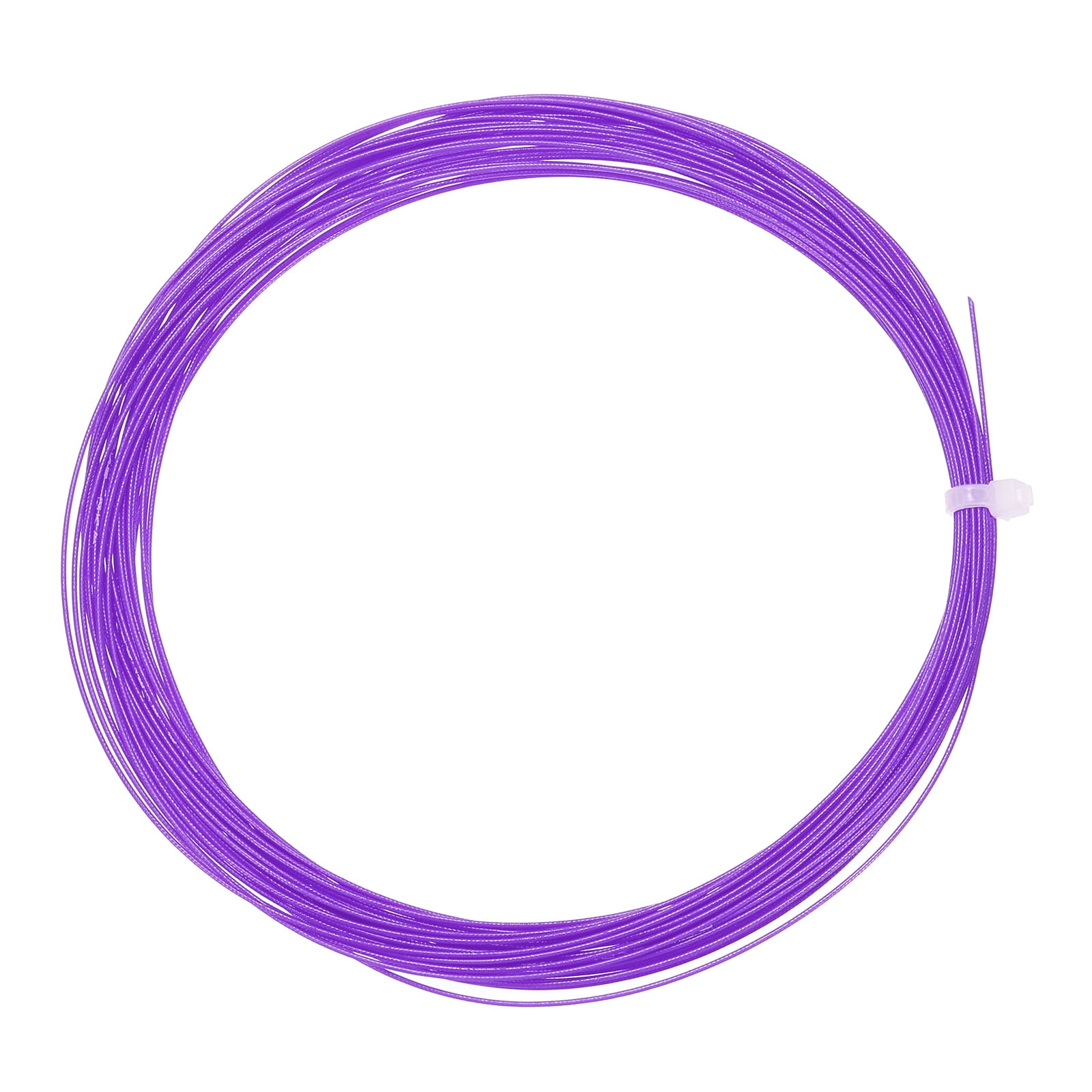 Unique Bargains Soft Nylon Badminton Racket String 33ft Purple High ...