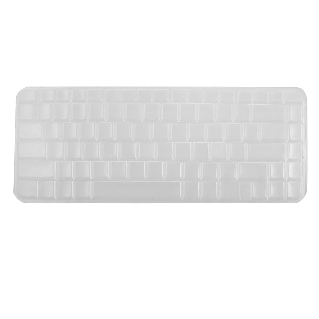 Unique Bargains Soft Silicone Keyboard Protect Clear Skin Cover ...