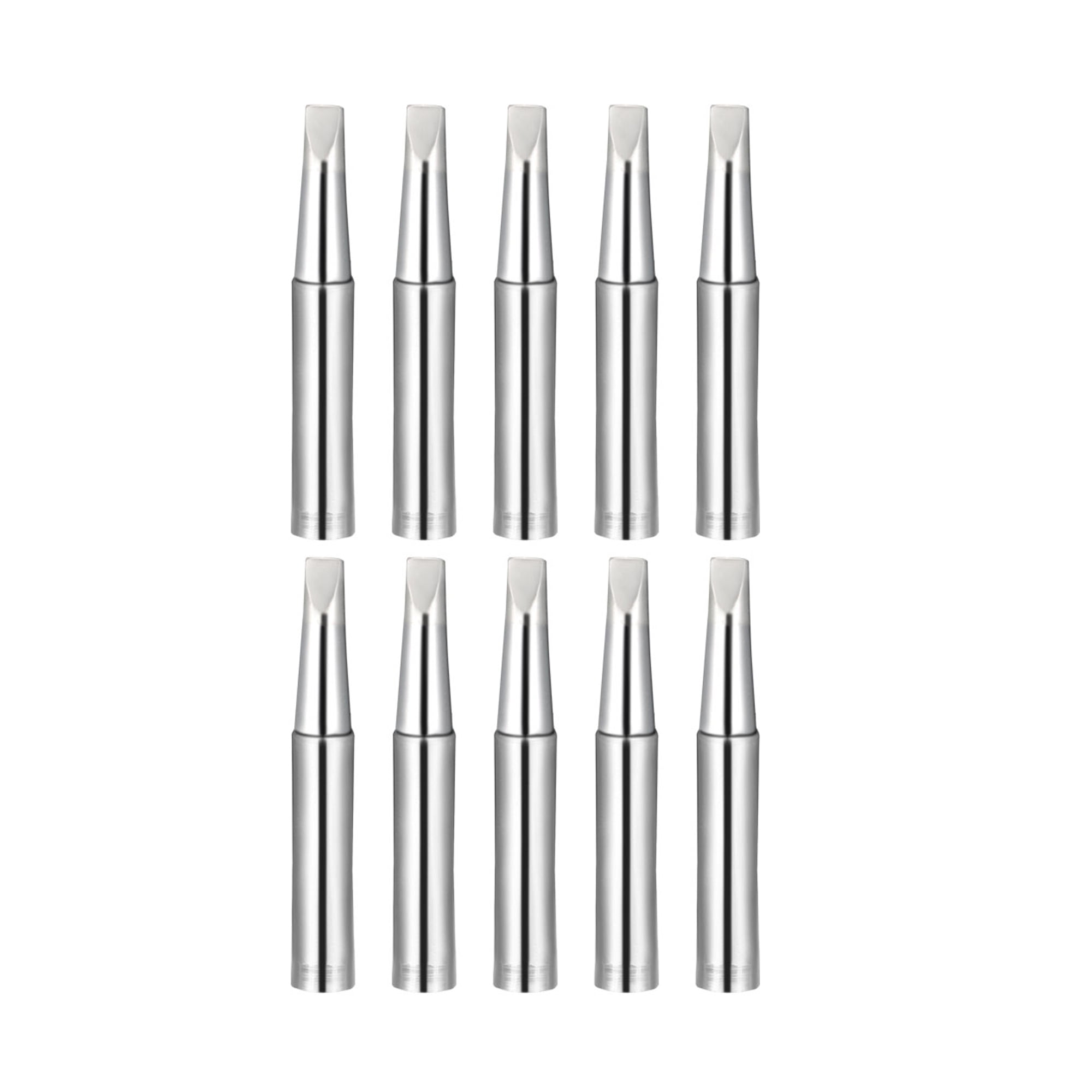 Unique Bargains Soldering Iron Tips Flat Edge for Solder Station Tip ...