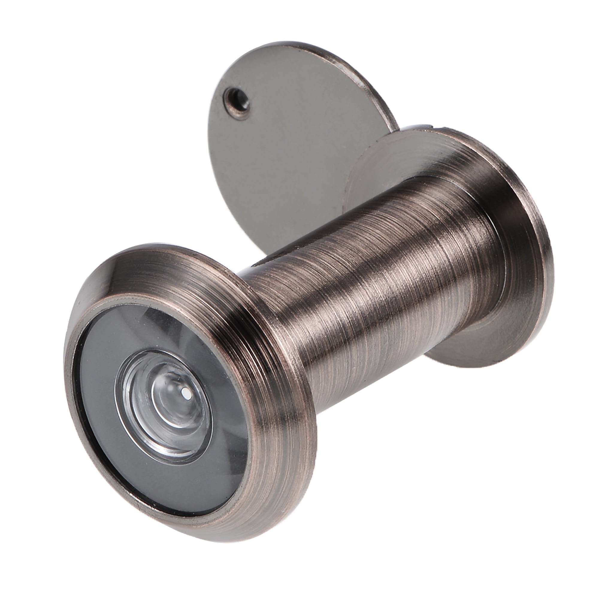 Unique Bargains Solid Brass 220degree Door Viewer with Cover for ...