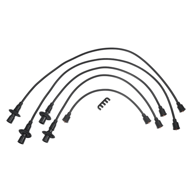 Unique Bargains Spark Plug Coil Wires Ignition Coil Cable 7mm Fit for ...