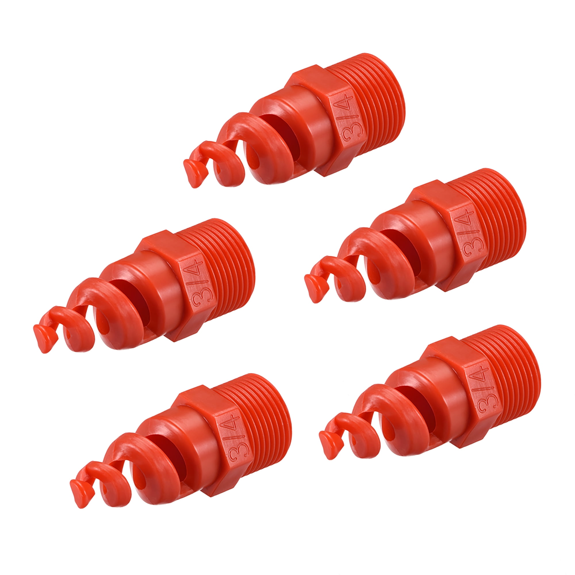 Unique Bargains Spiral Cone Atomization Nozzle, 3/4 BSPF PP Spray ...
