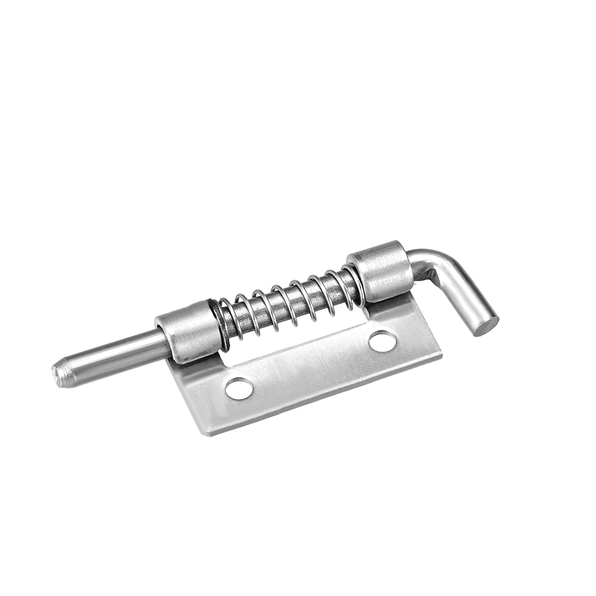 Unique Bargains Spring Latch, 2.2 inch Left-handed Stainless Steel ...
