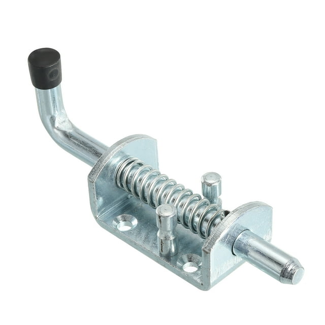 Unique Bargains Spring Loaded Latch Pin 6.1', Iron Security Latch ...
