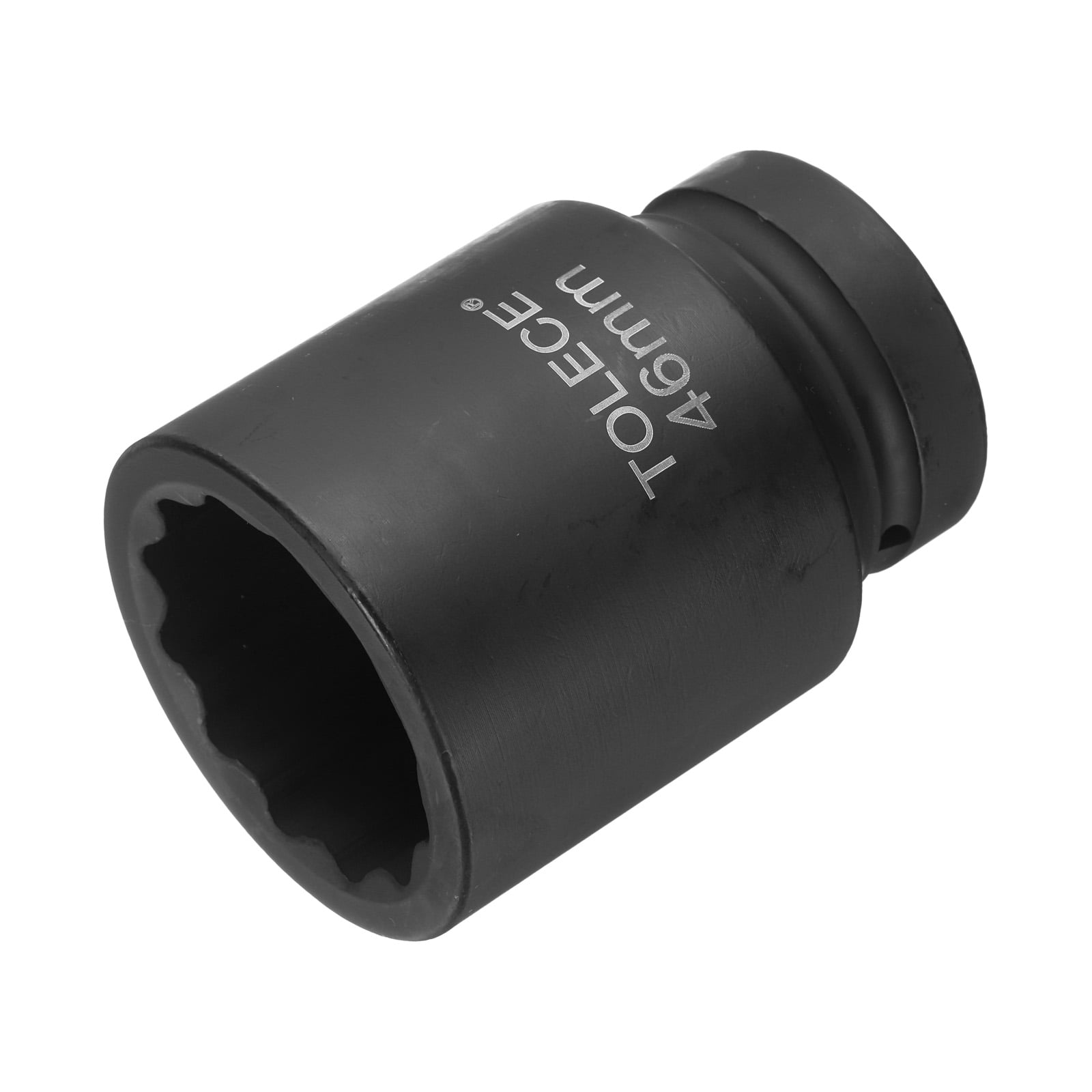 Unique Bargains Square Drive 12-Point Impact Socket, Chrome-Moly Steel ...
