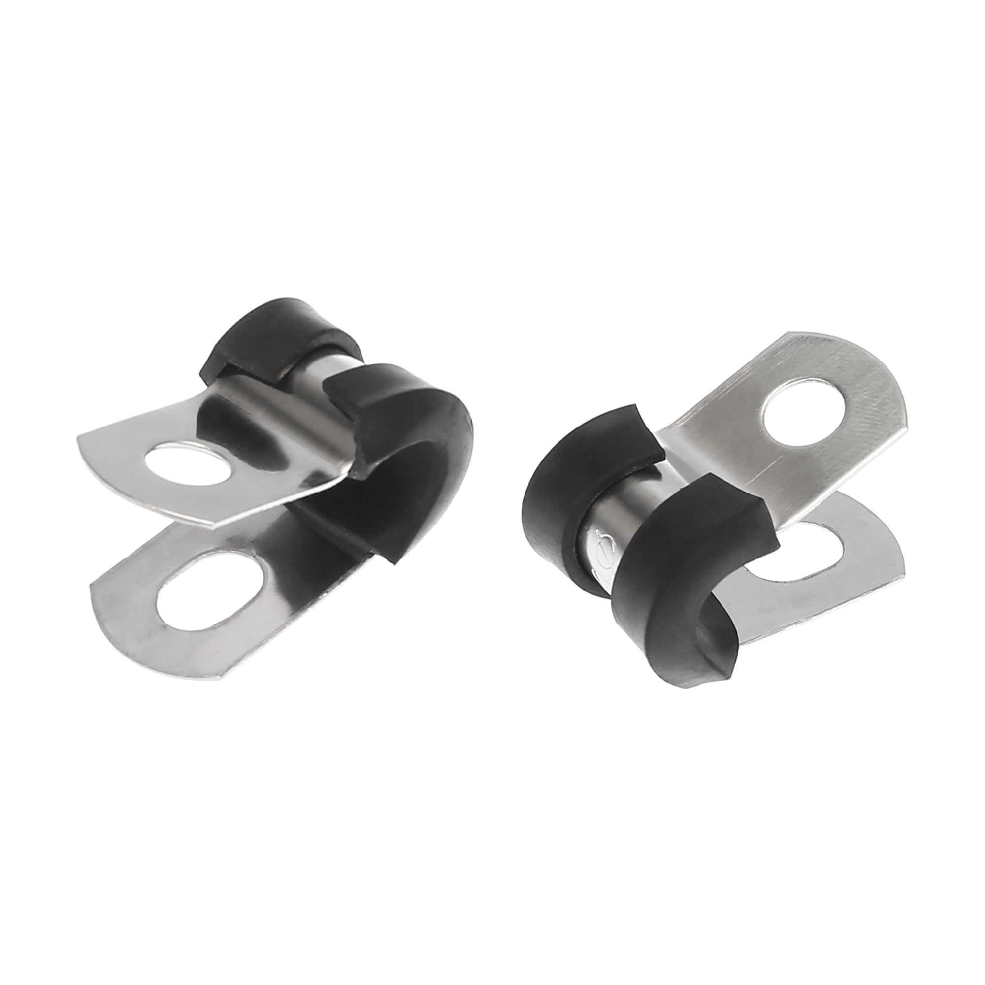 Stainless Steel Pipe Clamps With Rubber Cushions 22 Pcs 304 Stainless ...