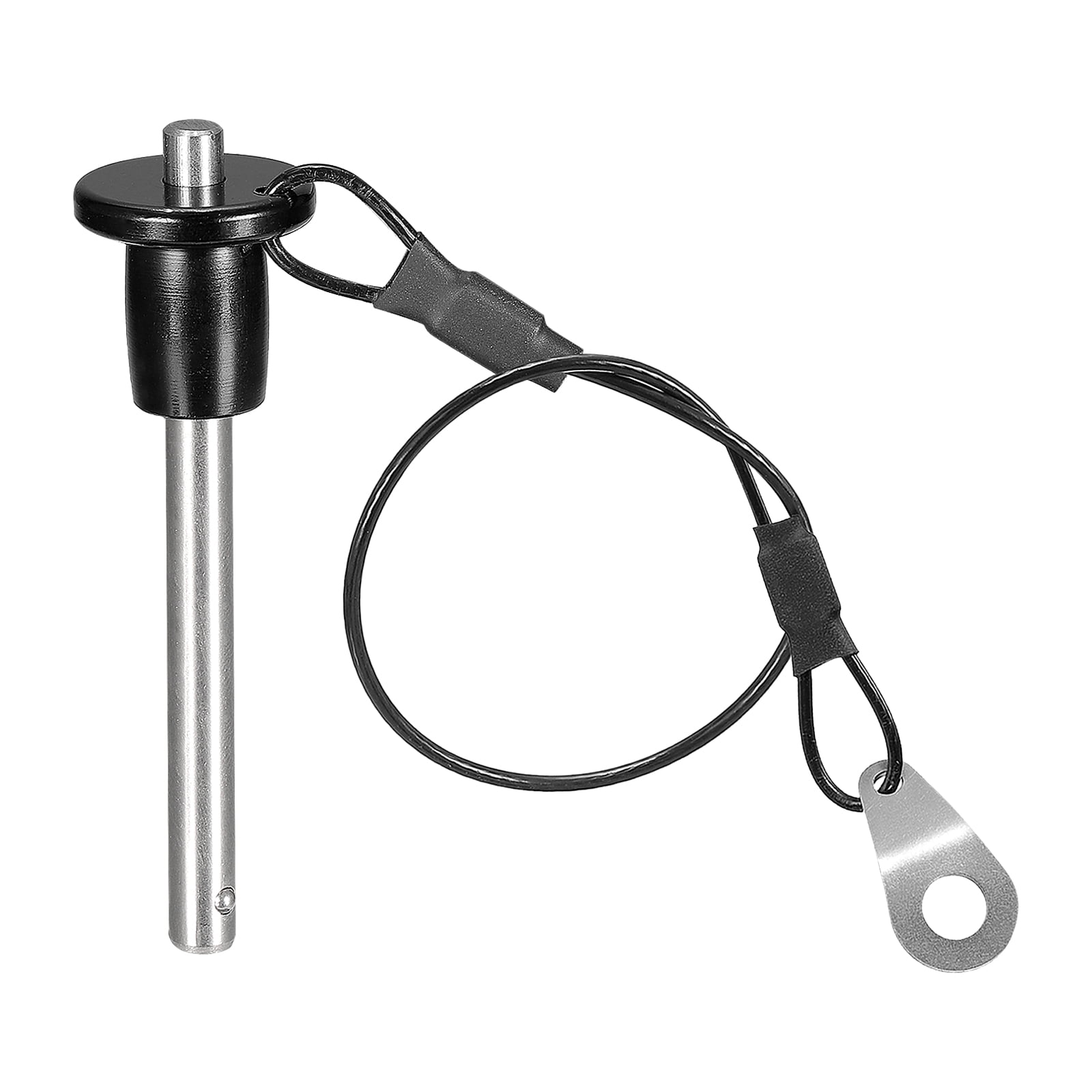 Unique Bargains Stainless Steel Grip Push-Button Locking Quick Release ...