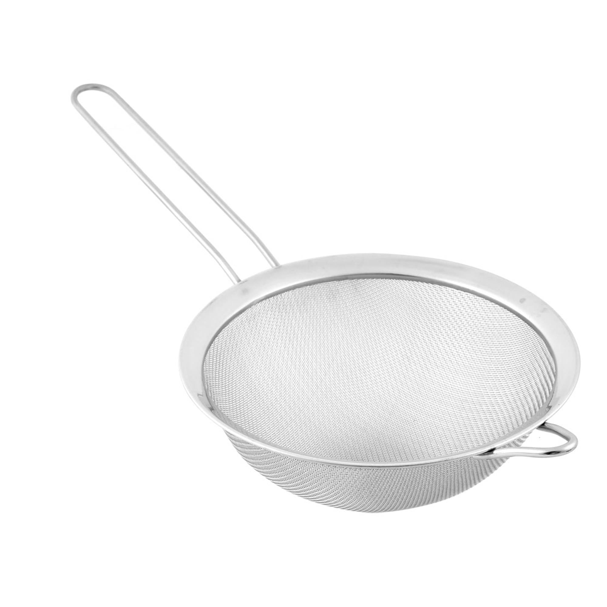 Unique Bargains Stainless Steel Tea Oil Mesh Strainer Colander Sifter ...