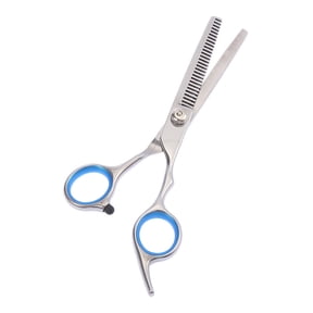 Unique Bargains Portable 6" Length Straight Scissors for Long Short ...