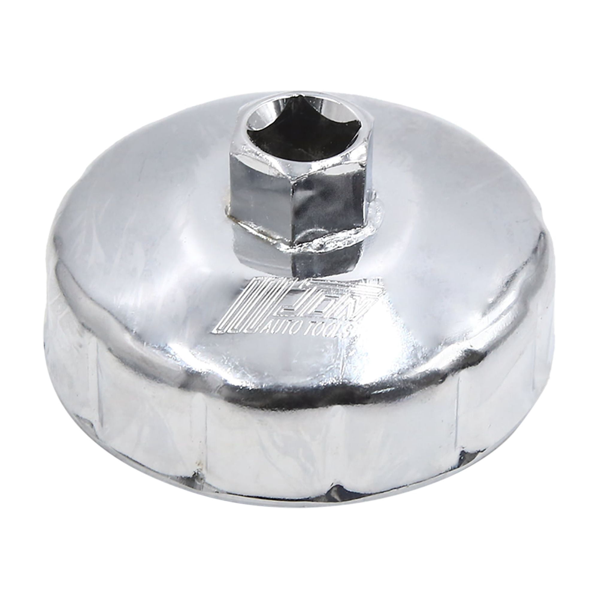 Unique Bargains Steel 77mm 12 Flutes Car Oil Filter Cap Wrench Socket ...