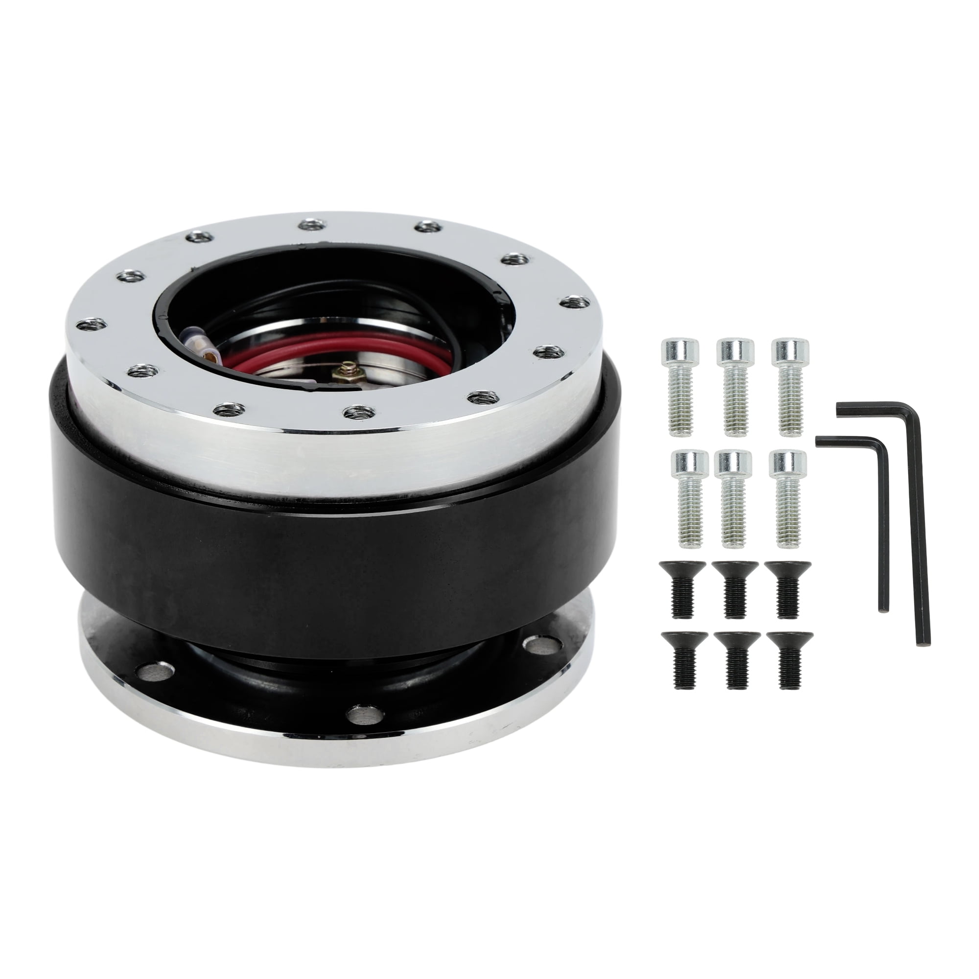 Unique Bargains Steering Wheel Quick Release Hub Adapter Universal 12 ...