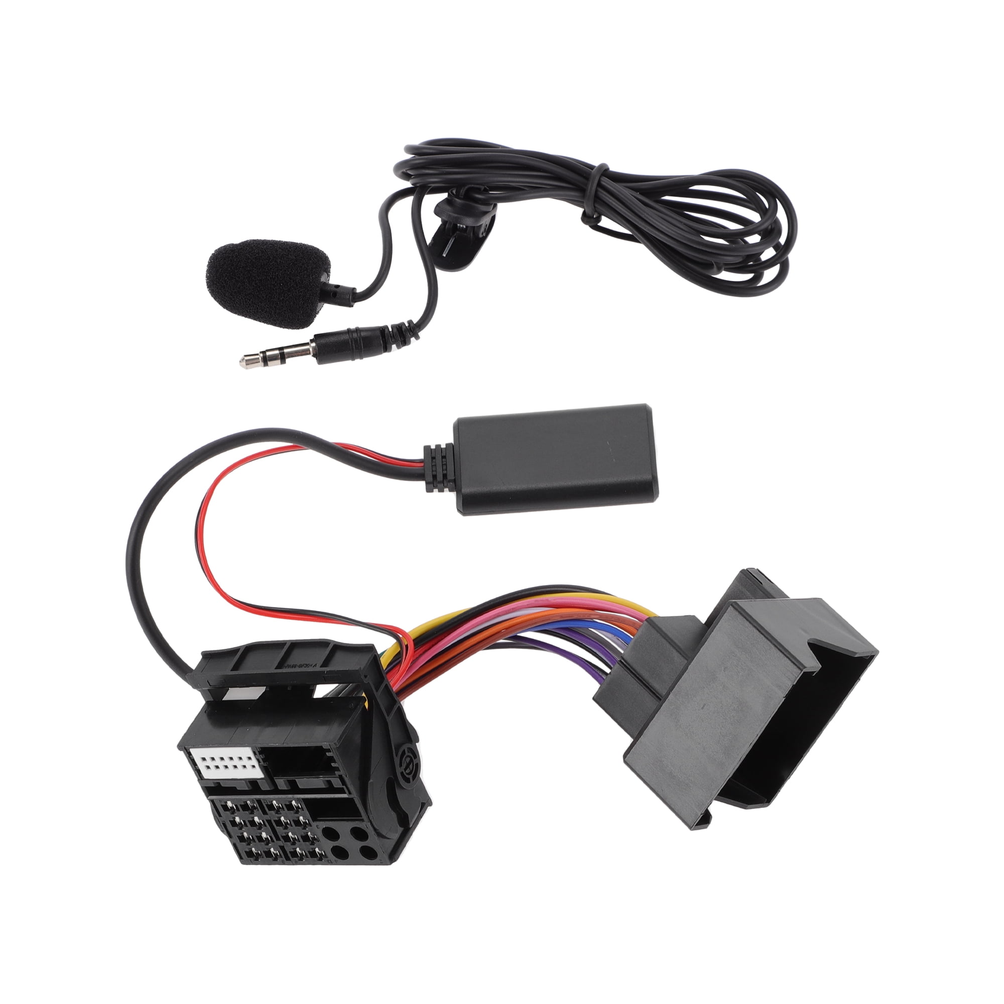 Unique Bargains Stereo Radio Harness for Audi 16 Pin with Microphone ...