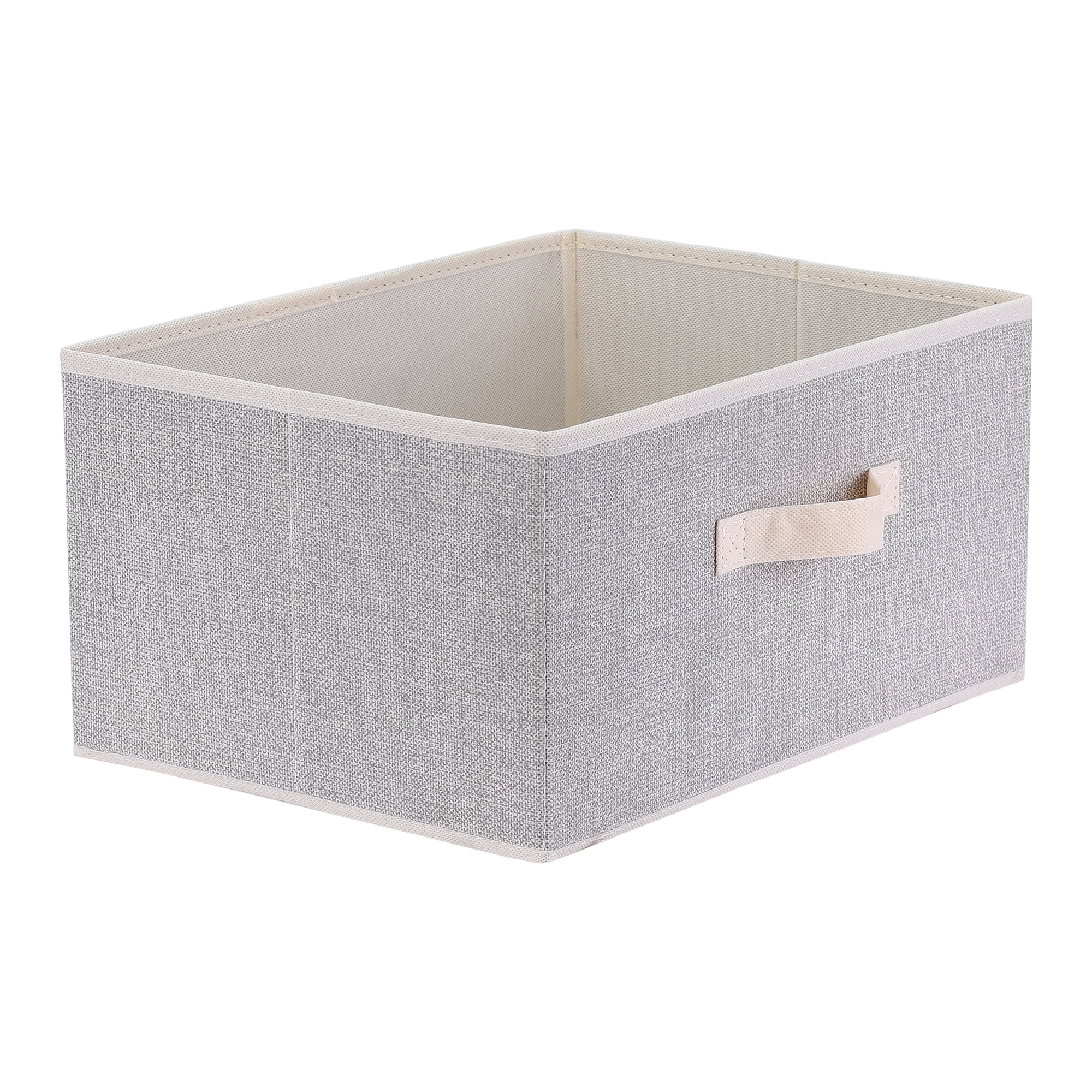 Unique Bargains Storage Cube Bin with Handles 1 Pack Collapsible ...