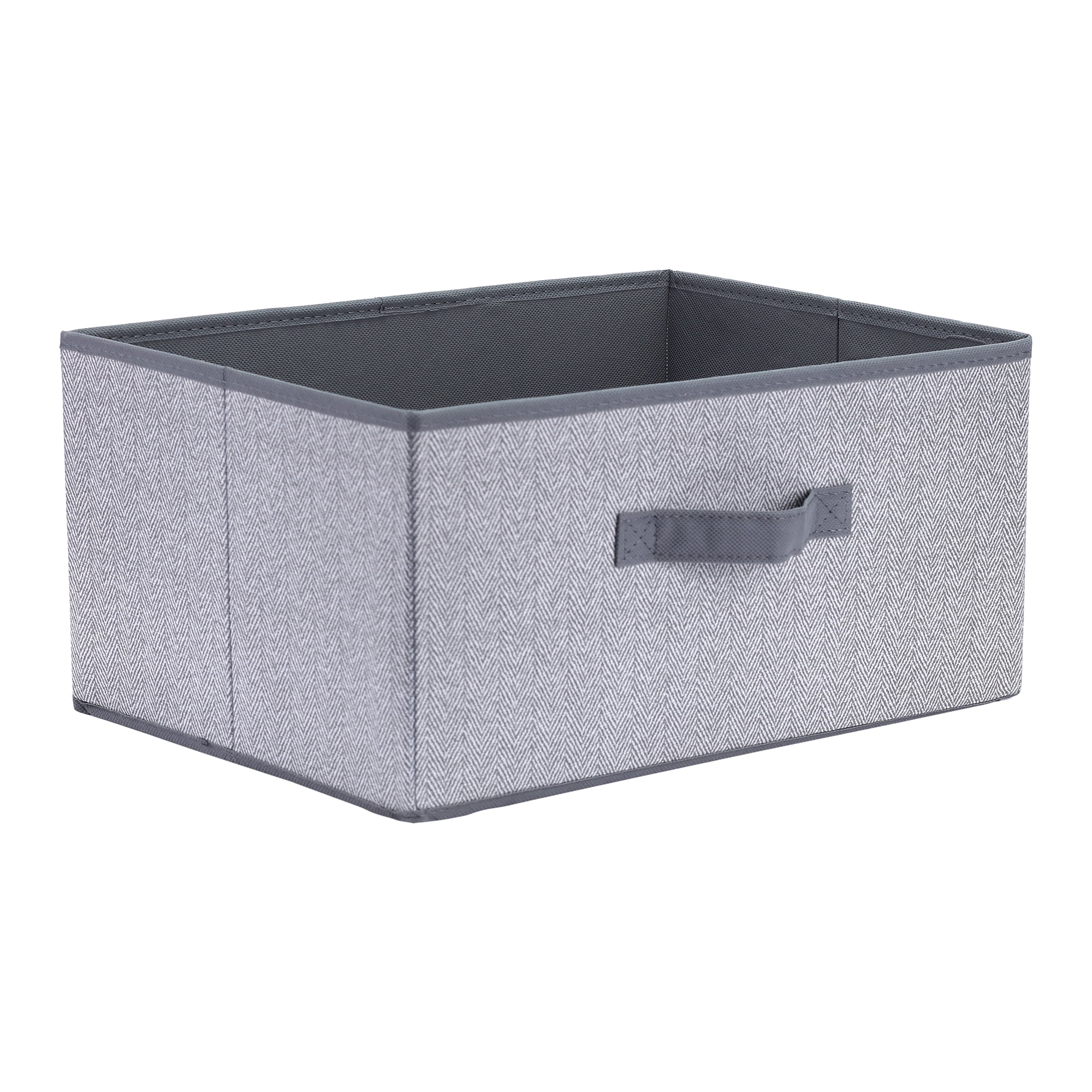Unique Bargains Storage Cube Bin with Handles 1 Pack Collapsible ...