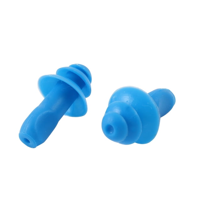 Unique Bargains Swim Sports Ear Water Resistance Gear Silicone Swimming ...